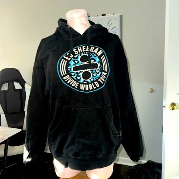 Sweaters | Ed Sheeran Hoodie From His Decide World Tour In Size Medium ...